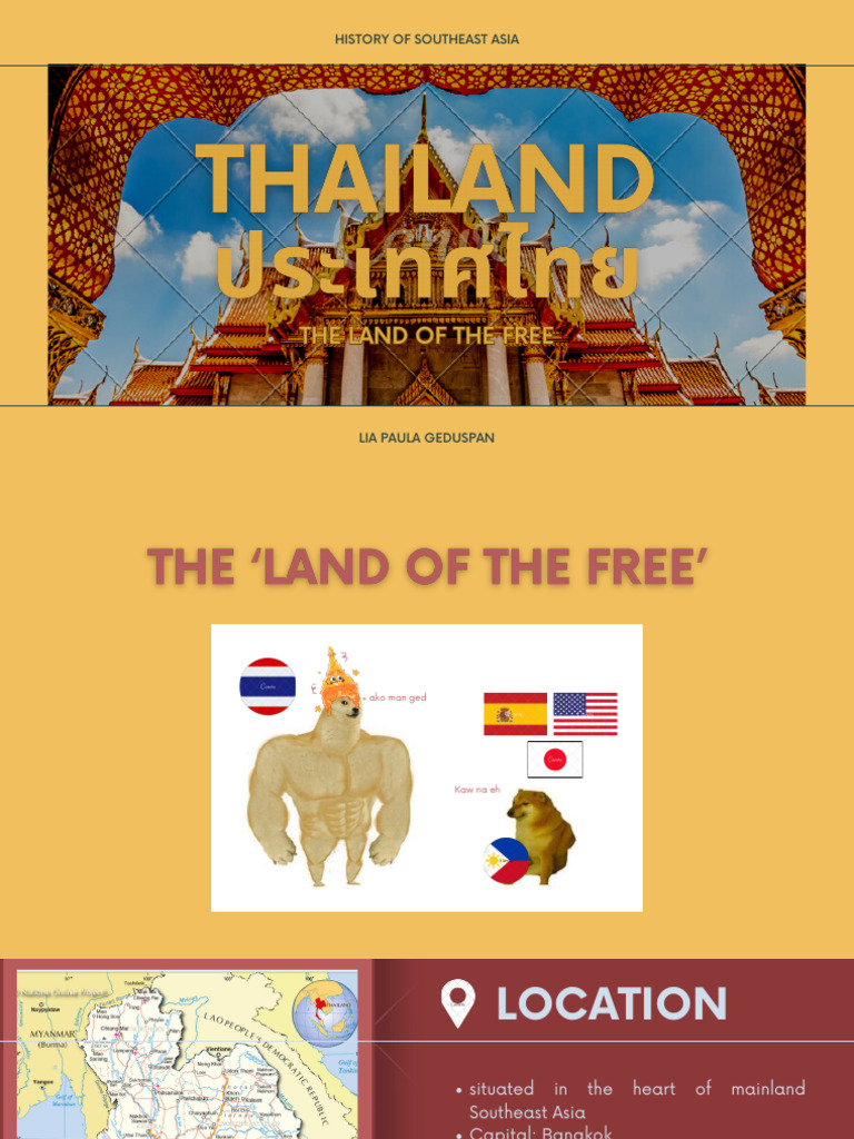 Thailand | PDF | Thailand | Myanmar