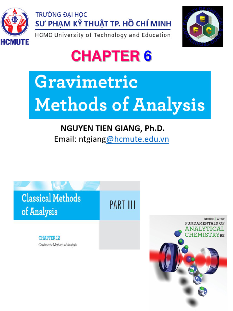 Chap 6. Gravimetric analysis | PDF
