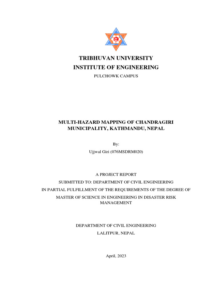 Ujjwal Project | PDF | Hazards | Earthquakes