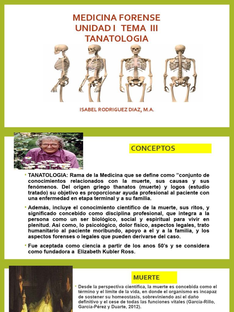 Medicina Forense Unidad I Tema Iii | PDF