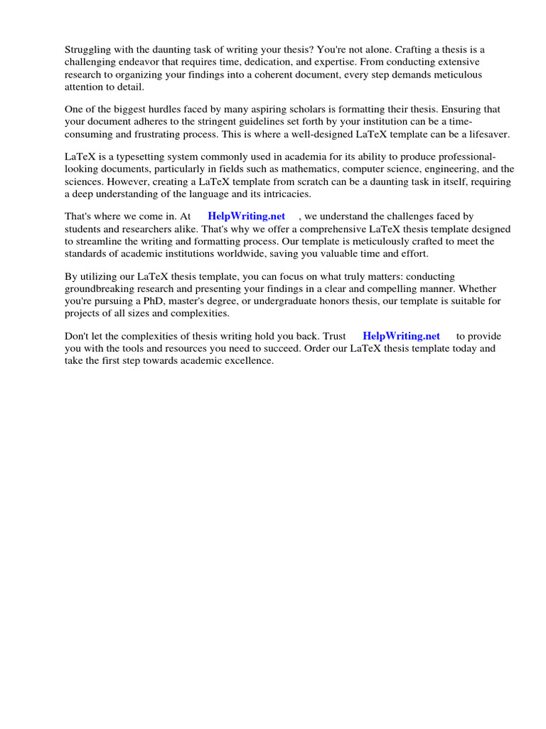 Nice PHD Thesis Template Latex | PDF | Thesis | Page Layout