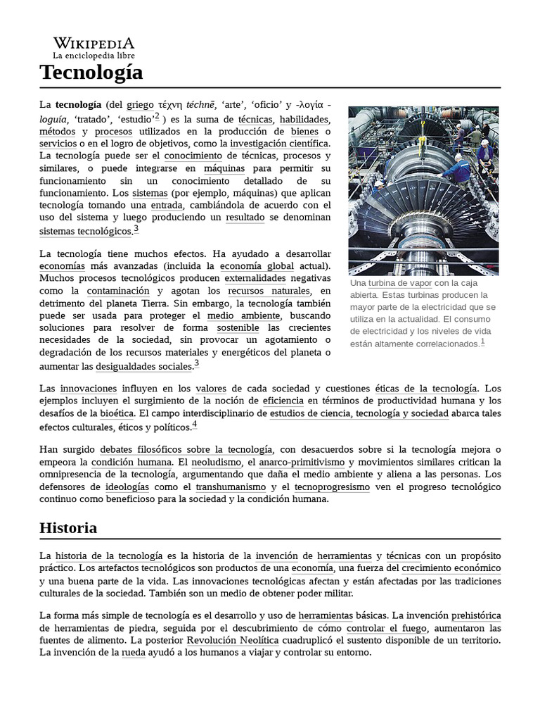 Tecnología | PDF | Tecnología apropiada | Economias