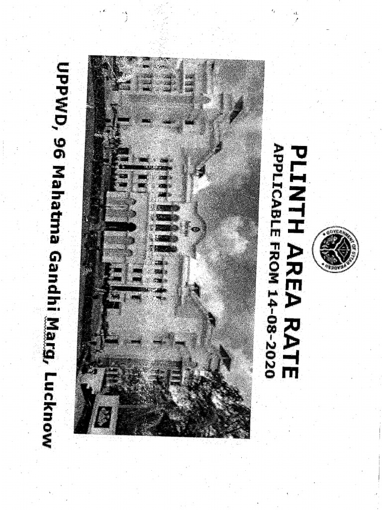 Plinth Area 14-8-2020 | PDF