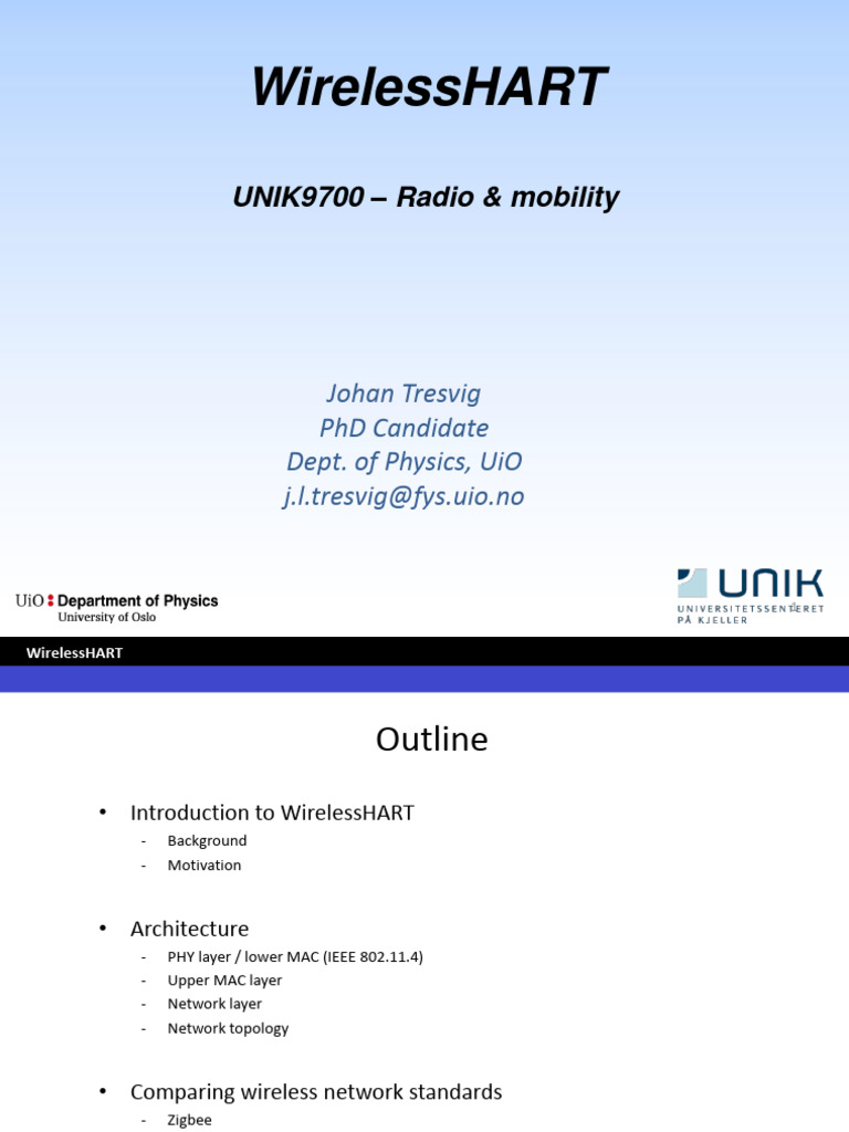 Hart Iso100 | PDF | Computer Network | Routing
