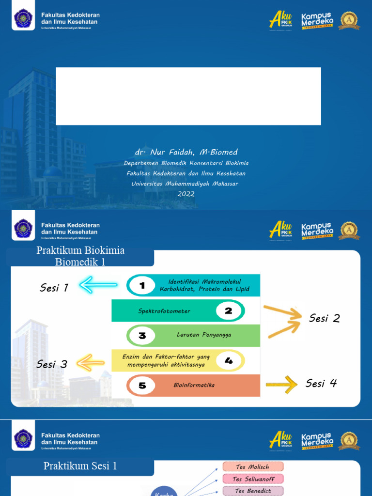 Penjelasan Praktikum Biokimia BM1 | PDF