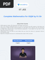 JEE Mains PNC Practice Questions | PDF