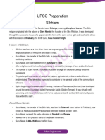 Sikh Gurus Timeline and Contributions | PDF