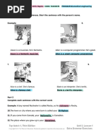 Welcome Unit: Think 2ed Workbook 1 Answer Key | PDF | Foods