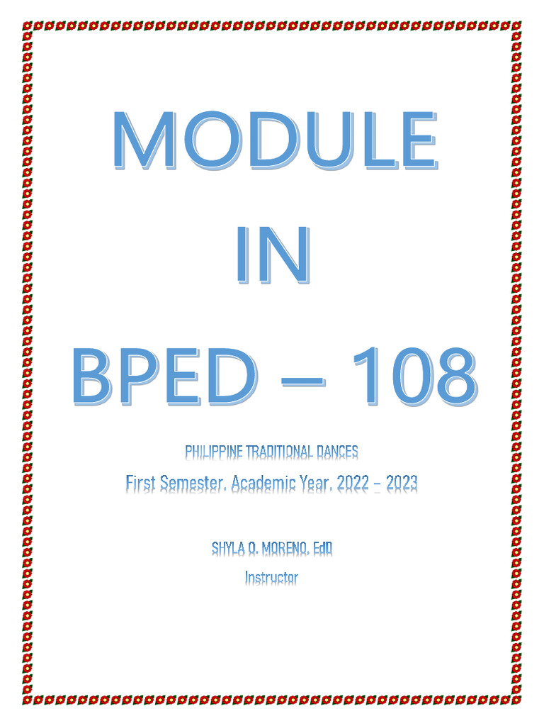 Bped 108 PTD | PDF