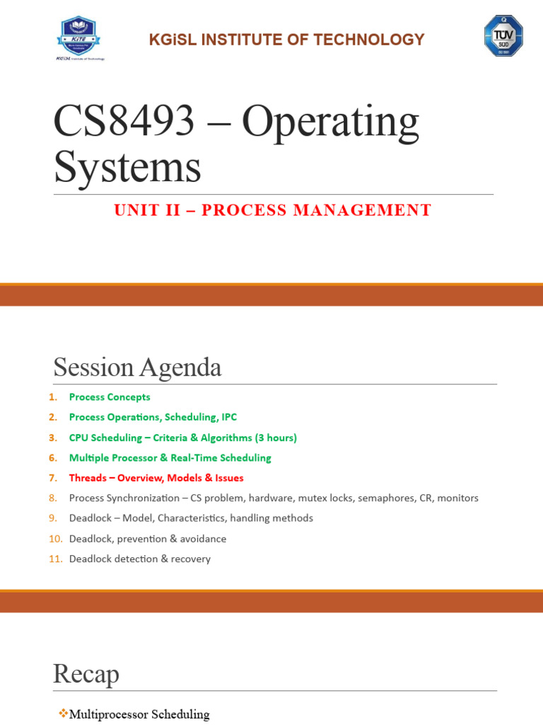 LM14 - Threads | PDF