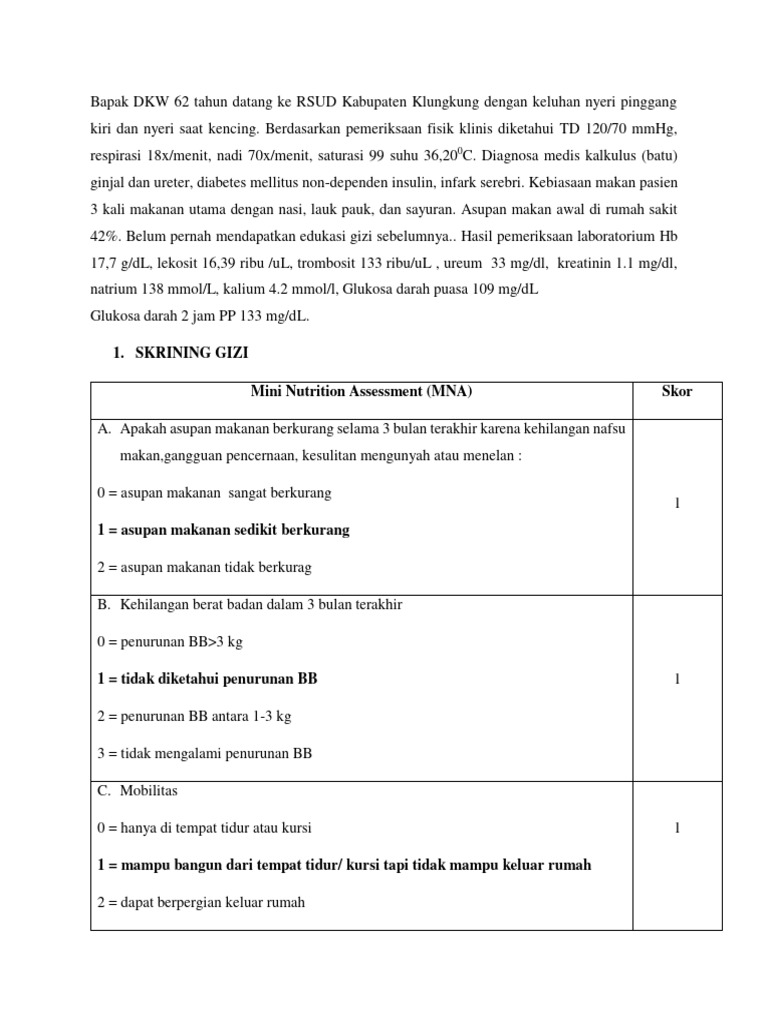 Diet Pasca Bedah untuk Pasien DM Nefropati | PDF | Kesehatan Holistik