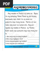 Tagalog Short Stories With Comprehension Questions NEW | PDF