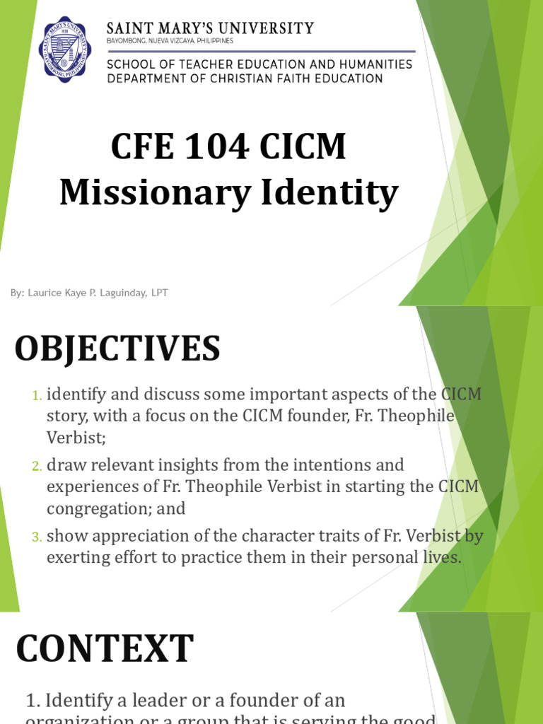 CFE 104 Lesson 1 | PDF