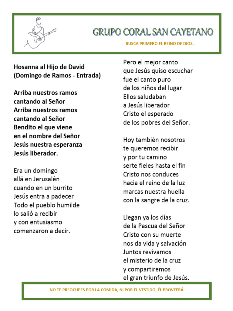 Arriba Nuestros Ramos | PDF