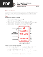 Fire Lane Requirements: (Section 503, 2009 International Fire Code ...