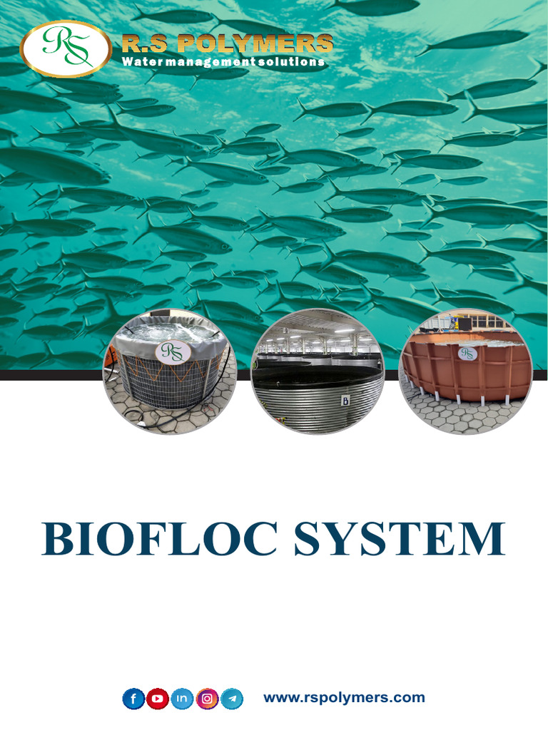 Biofloc System Brouchure 2 | PDF | Chemistry