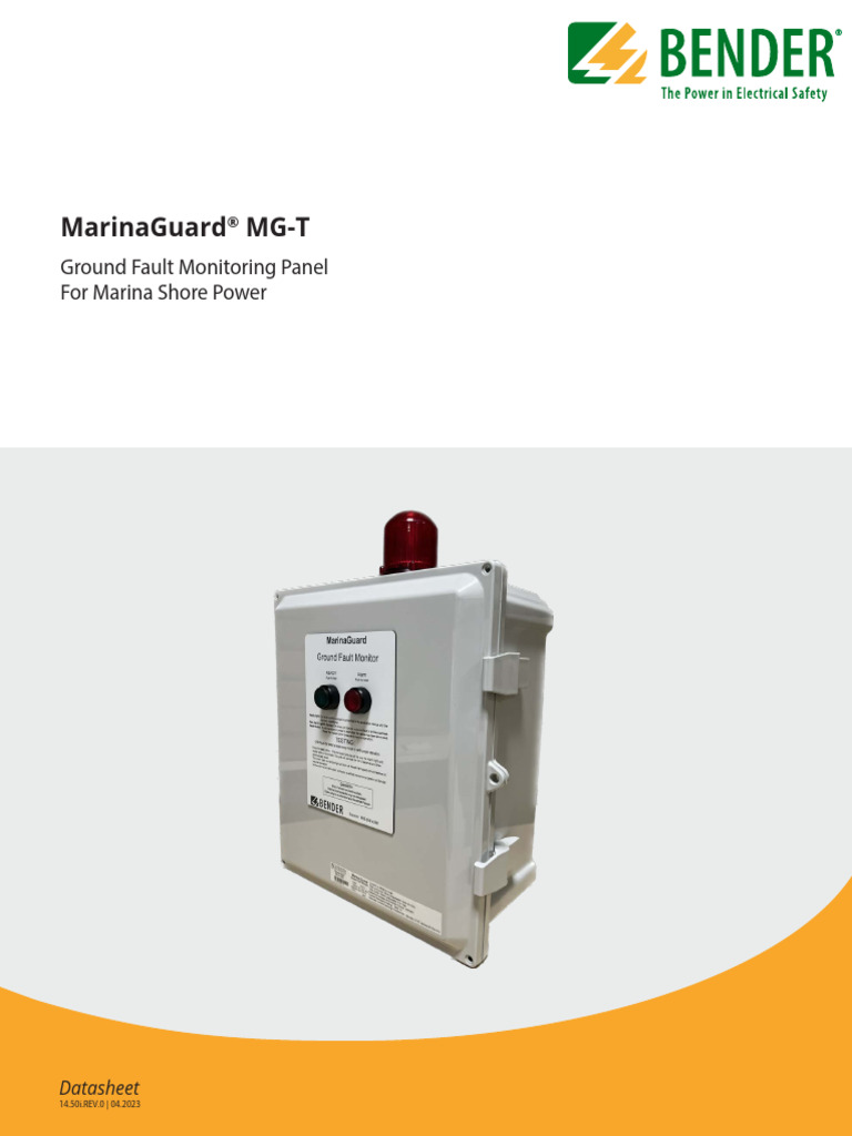 MarinaGuard MG-T Datasheet | PDF | Science & Mathematics | Technology ...