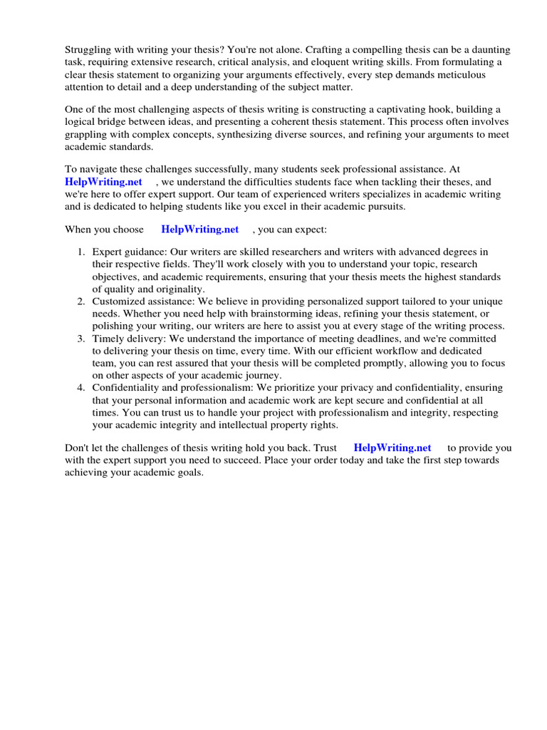 Hook Bridge Thesis | PDF | Career & Growth | Business