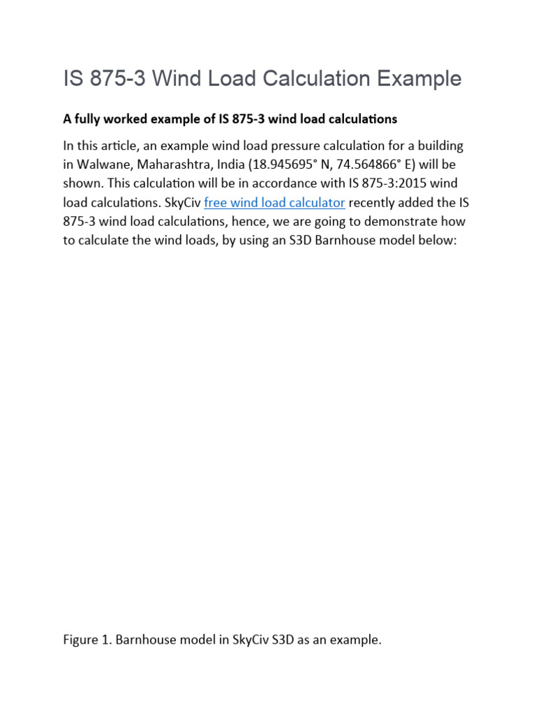 Windload Calculate is 875 | PDF | Wound | Pressure