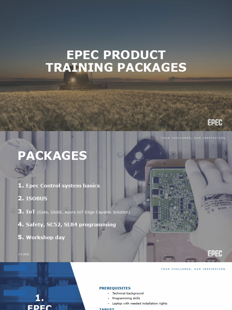 Epec Training Offering | PDF | Internet Of Things | Information Technology