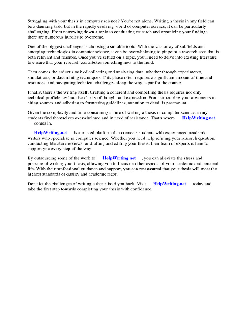 Thesis Computer Science Topics | PDF | Internet Of Things | Cloud Computing