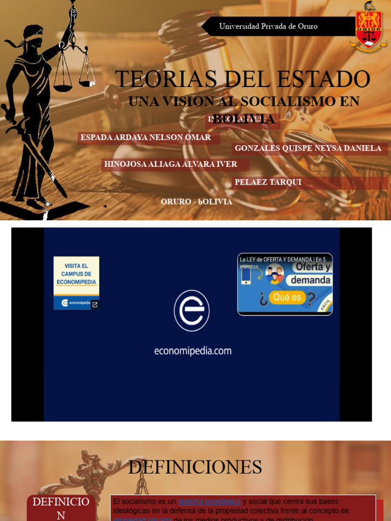 Definicion Del Socialismo | PDF | Política