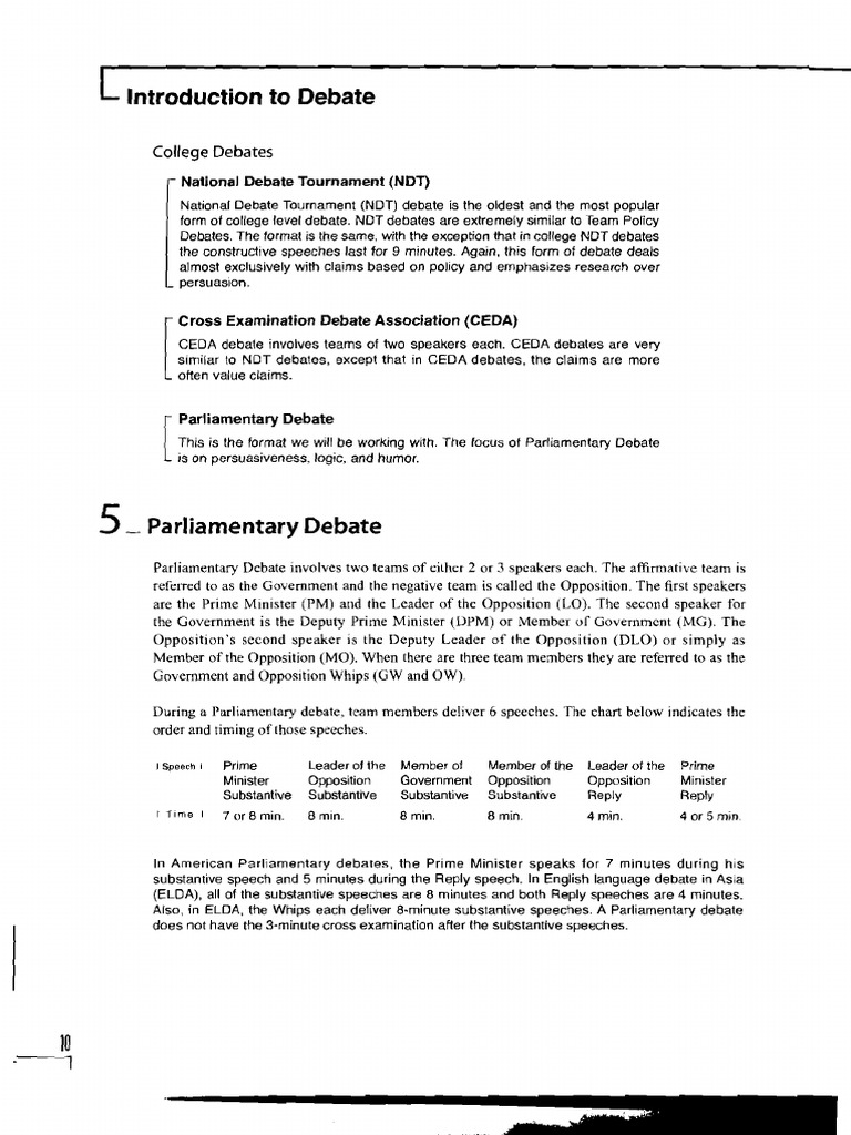 Debate Part 2 | PDF | Definition