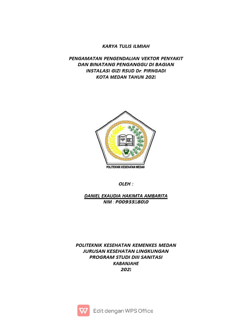 KTI Daniel EH Ambarita D3 | PDF