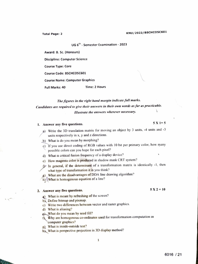 6_SEM_2023_Previous_Year_Question_Paper | PDF