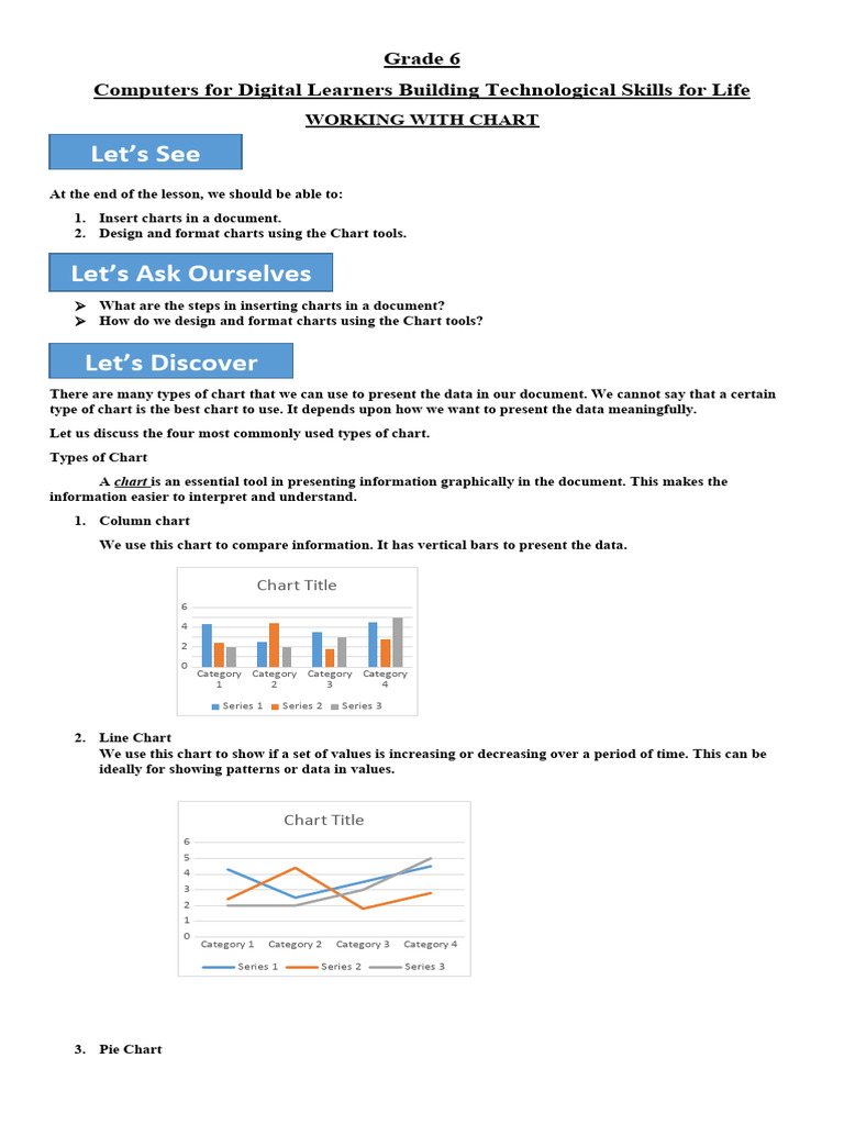 Module - 4-5-6 Working With Charts | PDF