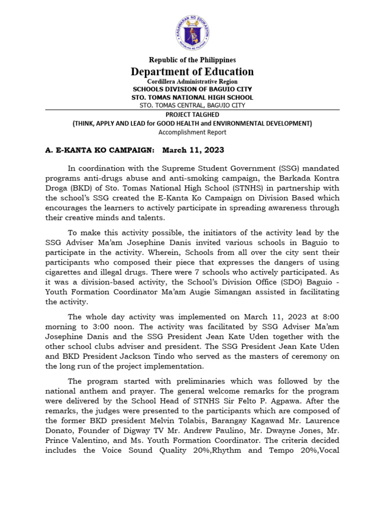 E KANTA Division Acc Report | PDF