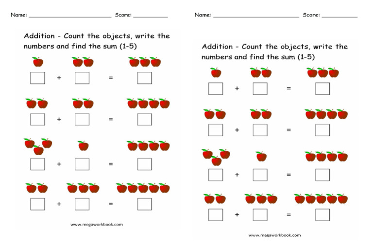 Math Addition | PDF