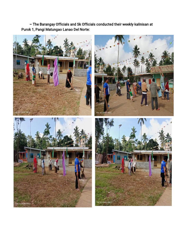 Feb Week 2 Kalinisan | PDF