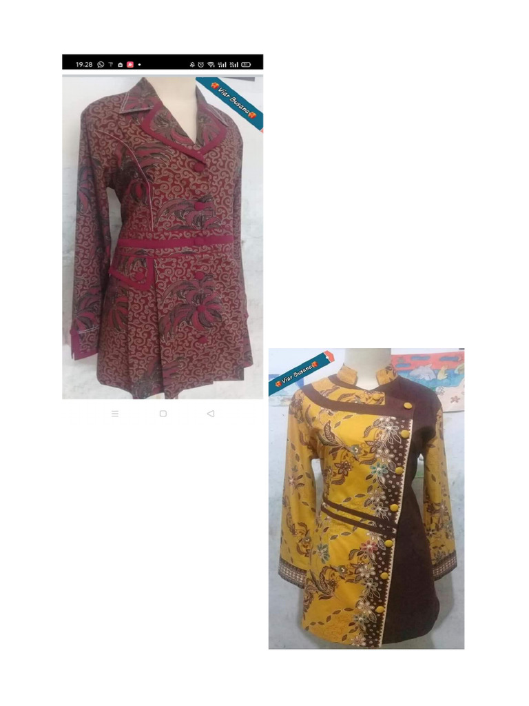 Model Batik | PDF