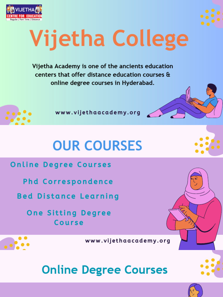 Vijetha College Presention | PDF | Career & Growth | Computers