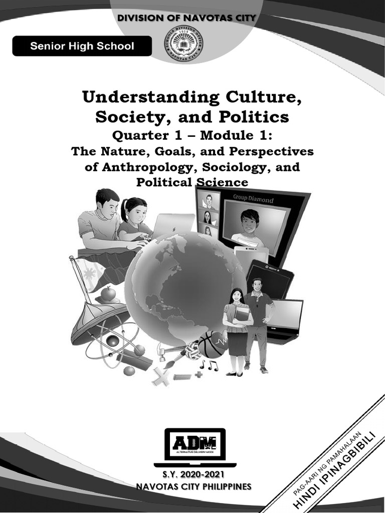 SHS-UCSP Module1 Final Version GS | PDF | Sociology | Anthropology