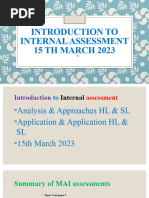 Maths AA HL IA Outline Criteria | PDF