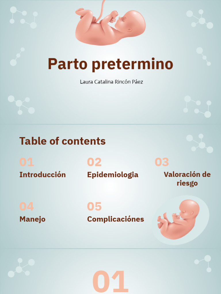 Parto Pretermino | PDF