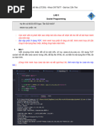 Tao Bai Lab Moi Tren Nen Tang Labtainer | PDF