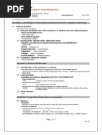 Krones Celerol Lu 7602 760808 Gb en v-1.0.5 Sdb | PDF | Toxicology | Occupational Safety And Health