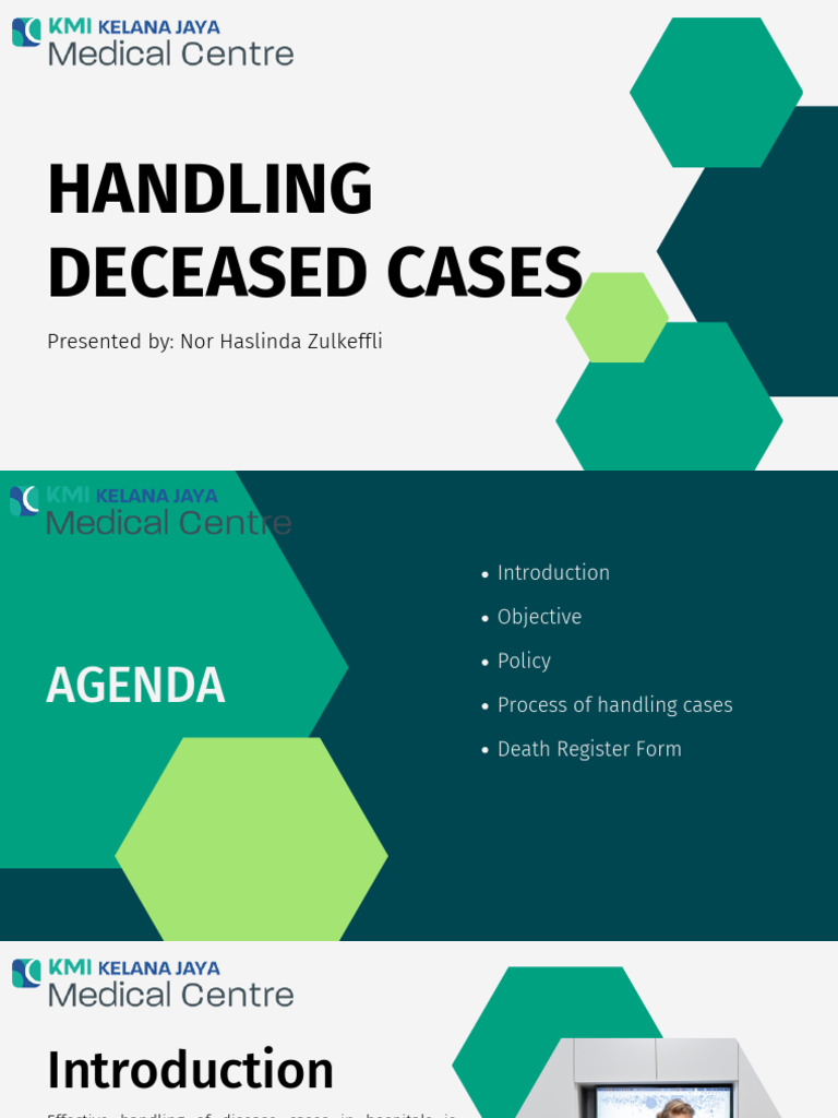 Deceased Process | PDF | Health Care | Patient