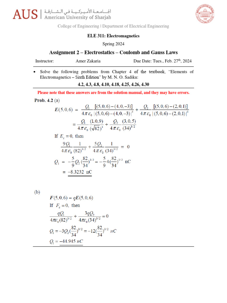 Assignment 2 Solution | PDF
