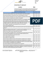 Crane Lift Plan Checklist | PDF | Crane (Machine)