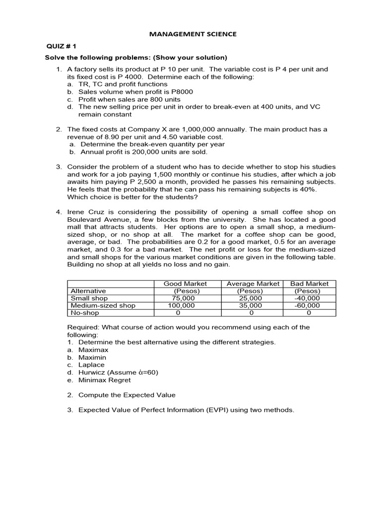 QUIZ Module 1 2 | PDF