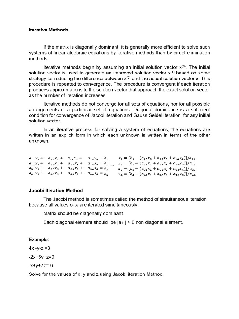 Numerical Solutions To CE Problems 1 | PDF | Mathematical Objects | Mathematical Analysis