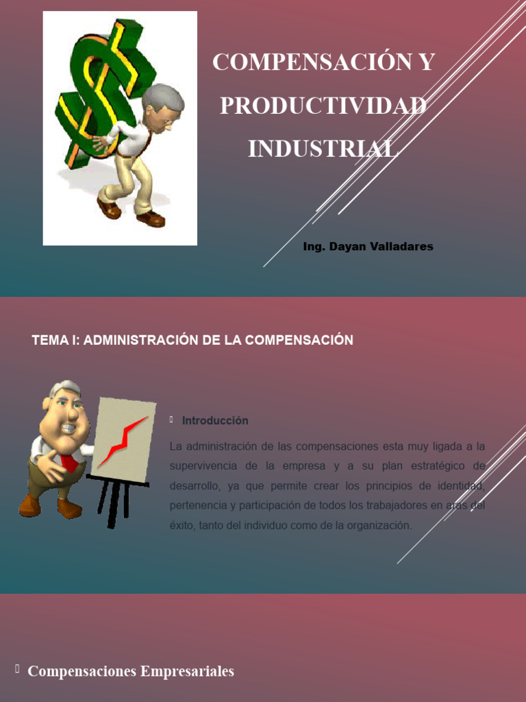 Compensación y Productividad Industrial - PPT1 | PDF | Planificación ...