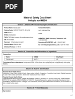 Chemical Safety Data: Sodium Lauryl | PDF | Water | Personal Protective ...