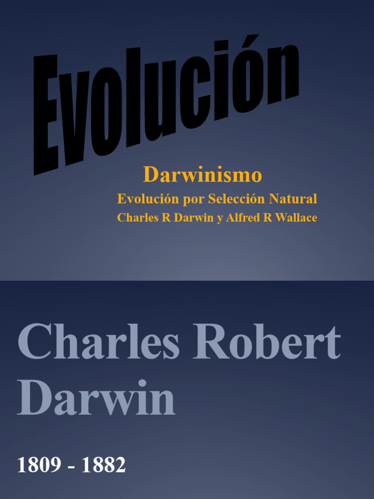 Darwinismo Evolución | PDF