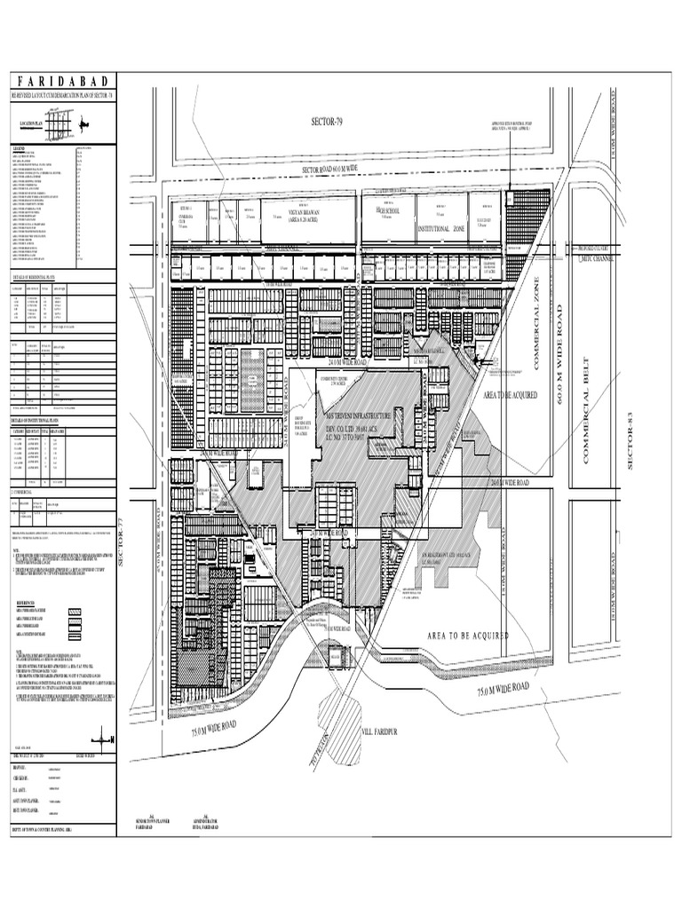 Faridabad Huda Sec-78 Map | PDF