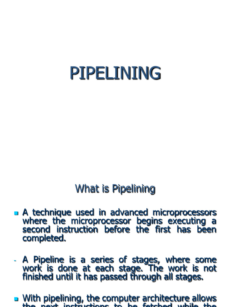 Pipelining 2 | PDF | Central Processing Unit | Integrated Circuit